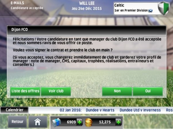 Champ Man 16: devenez manager de foot sur votre smartphone (Screens ...