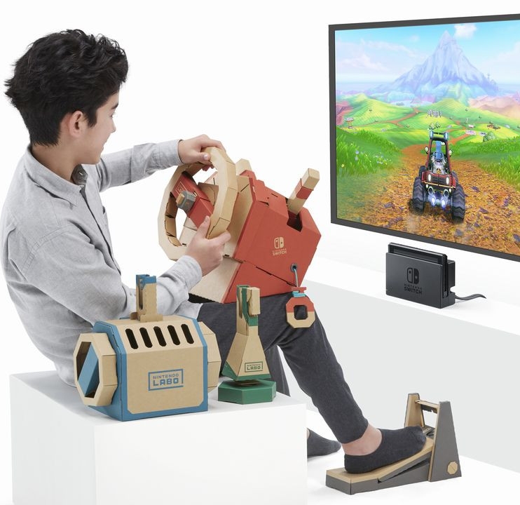 Nintendo Labo - Kit Véhicules: Le concept "en carton" décolle-t-il ...