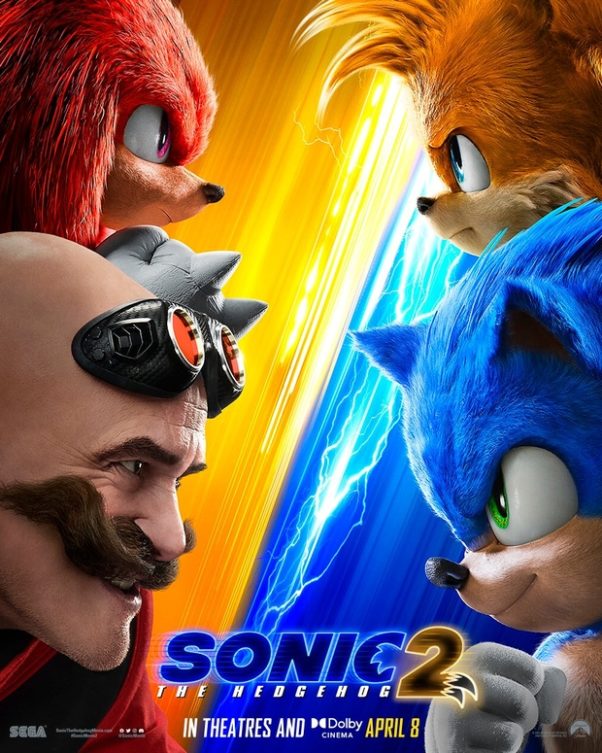 Sonic le Hérisson 2 : Le film se paie un poster bien badass ! - N-Gamz ...