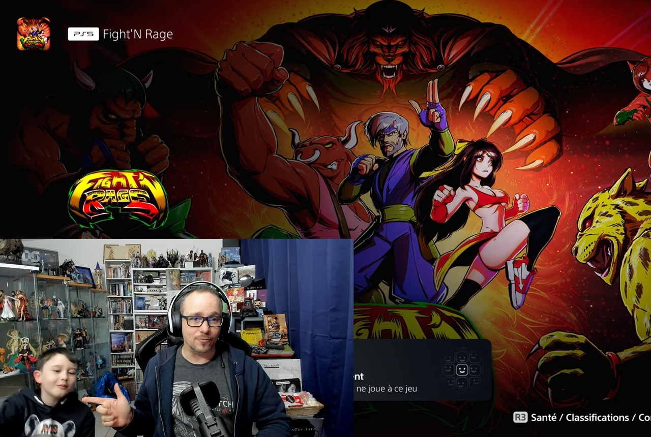 Test Vidéo Fight'N Rage sur PS5 : Le Roi du Beat'em Up !N-Gamz.com