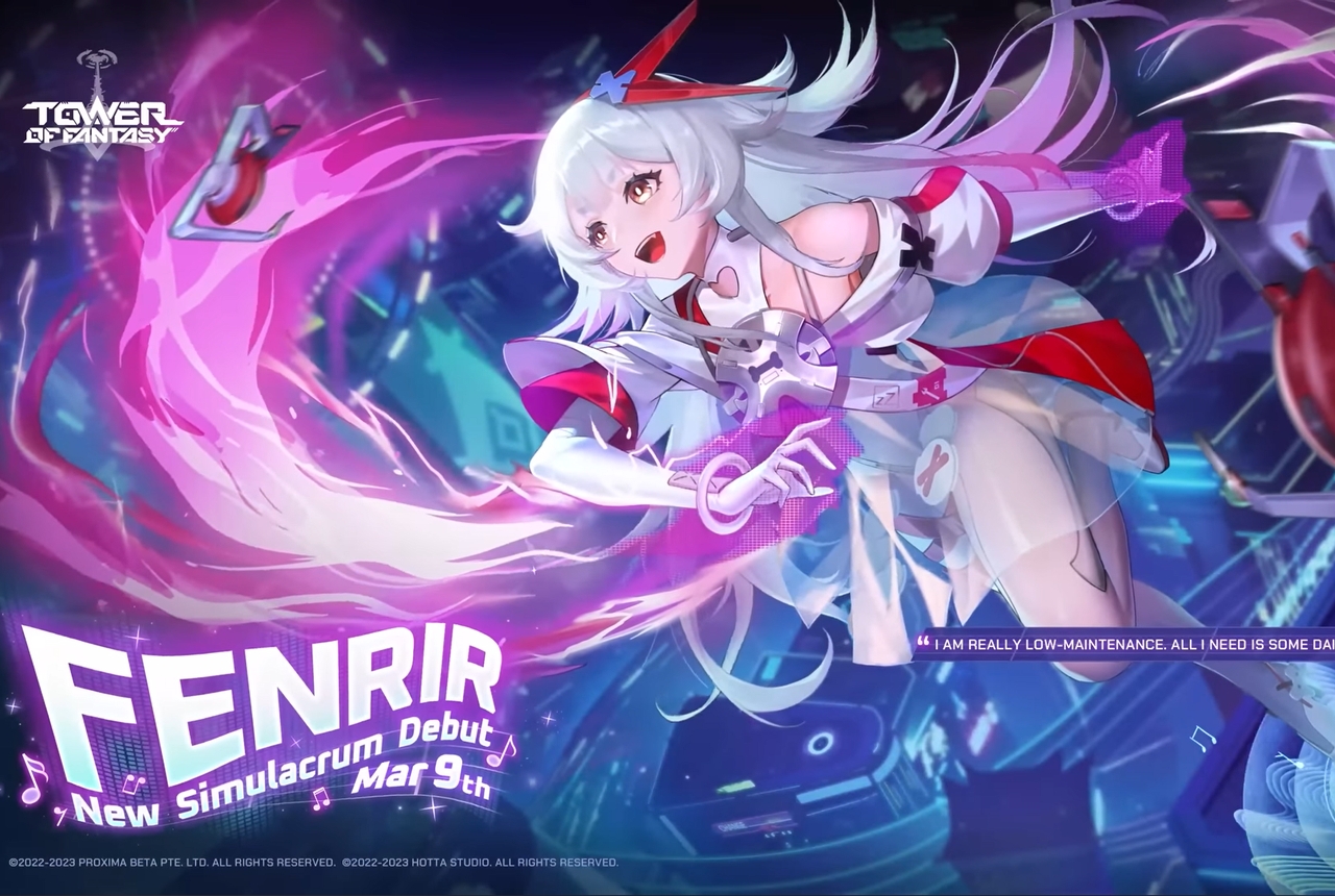 Tower of Fantasy dévoile la ravissante Fenrir en vidéo !N-Gamz.com