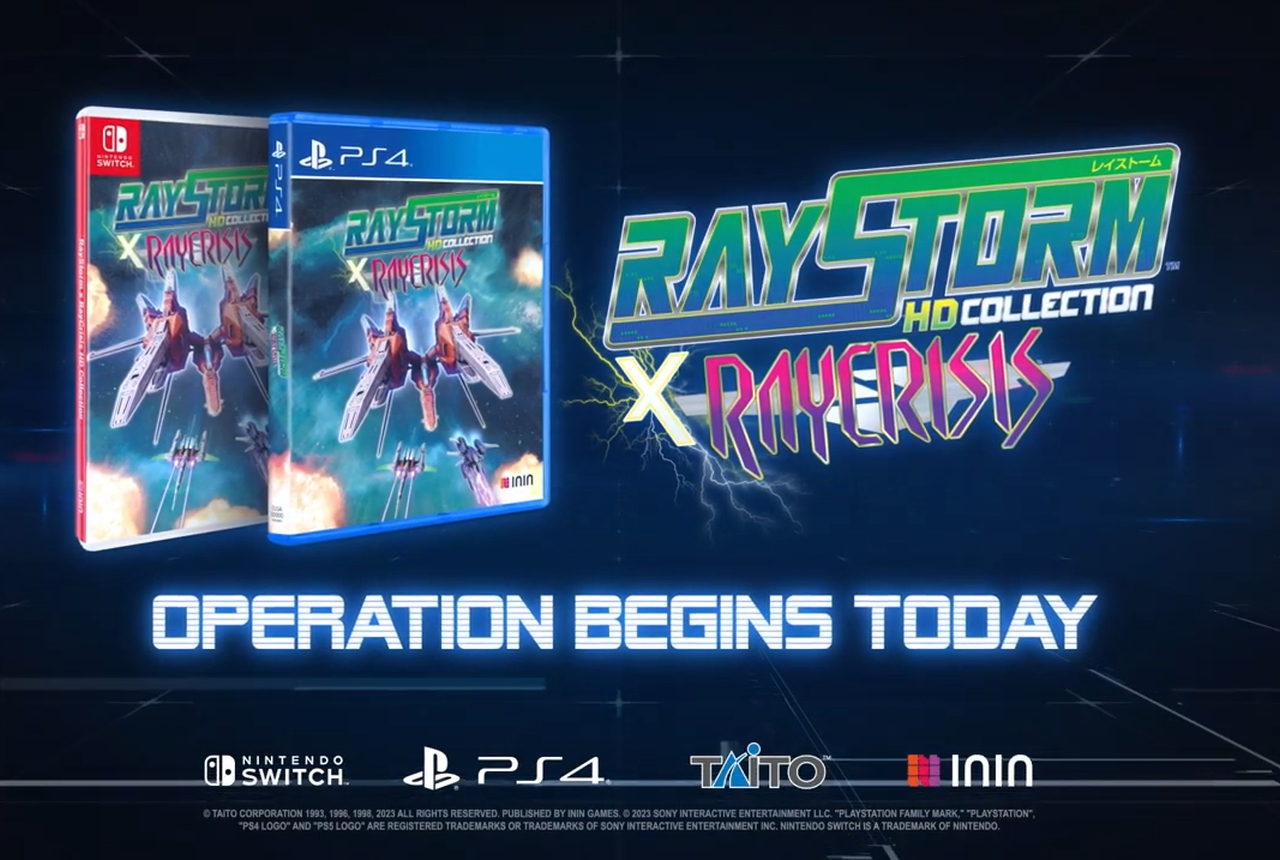 RayStorm x RayCrisis et Ray'z Arcade Chronology sont dispos !N-Gamz.com