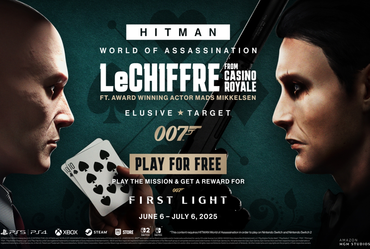 HITMAN World of Assassination : 10 jours pour tuer Le Chiffre !N-Gamz.com