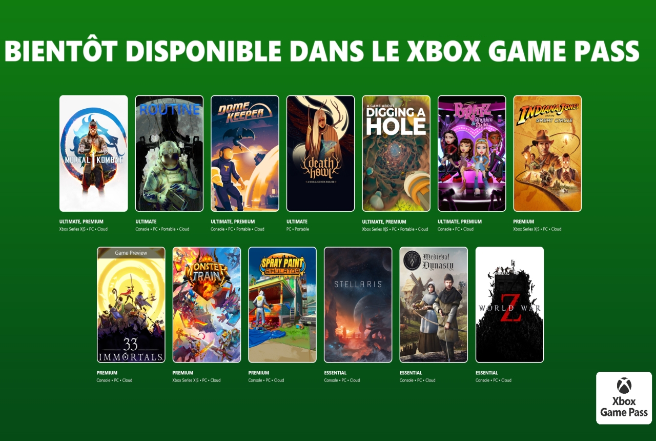 Game Pass Ultimate : 6 jeux offerts dont MK1 et Routine ! - N-Gamz.comN ...
